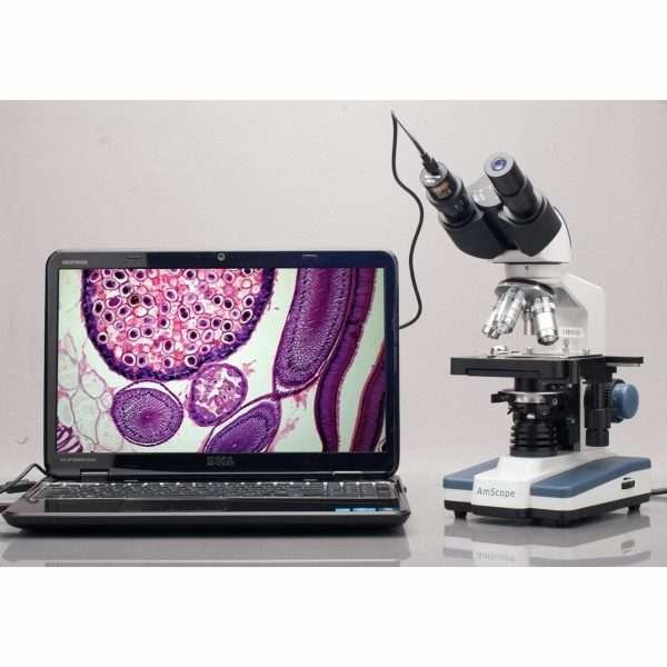 Cámara AmScope para Microscopio VGA USB 640x480 - GreenForest Tienda ...