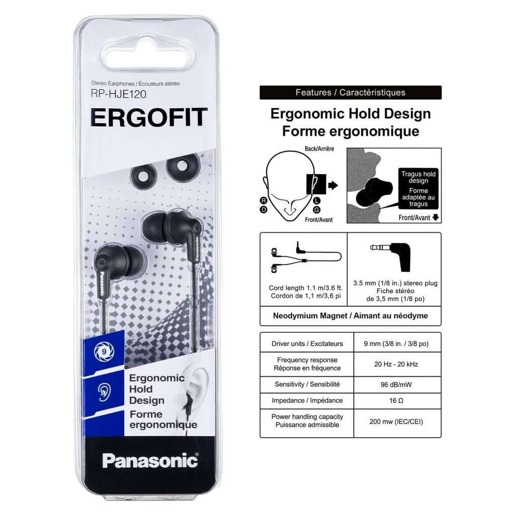 Audífonos Intraurales Rp-hje120-g Panasonic Ergofit - GreenForest ...