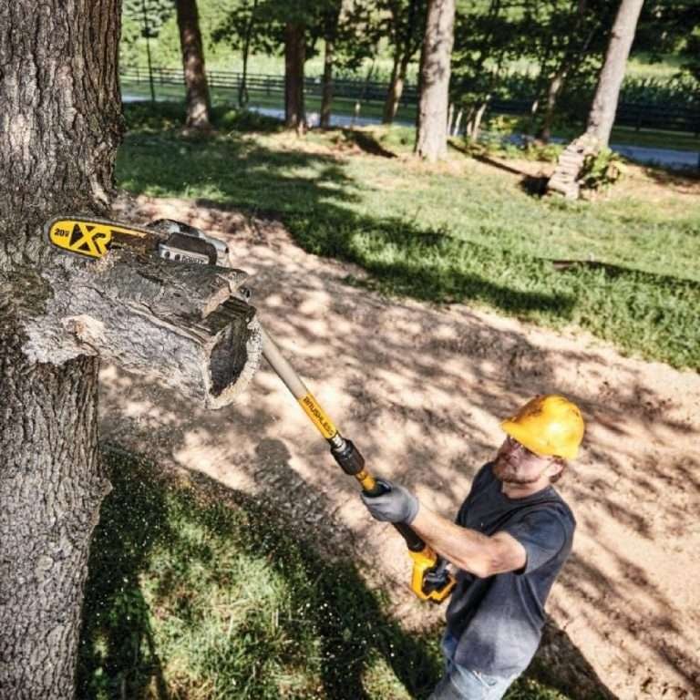 Sierra Eléctrica De Altura Dewalt DCKO86M1 - Alquiler - GreenForest ...