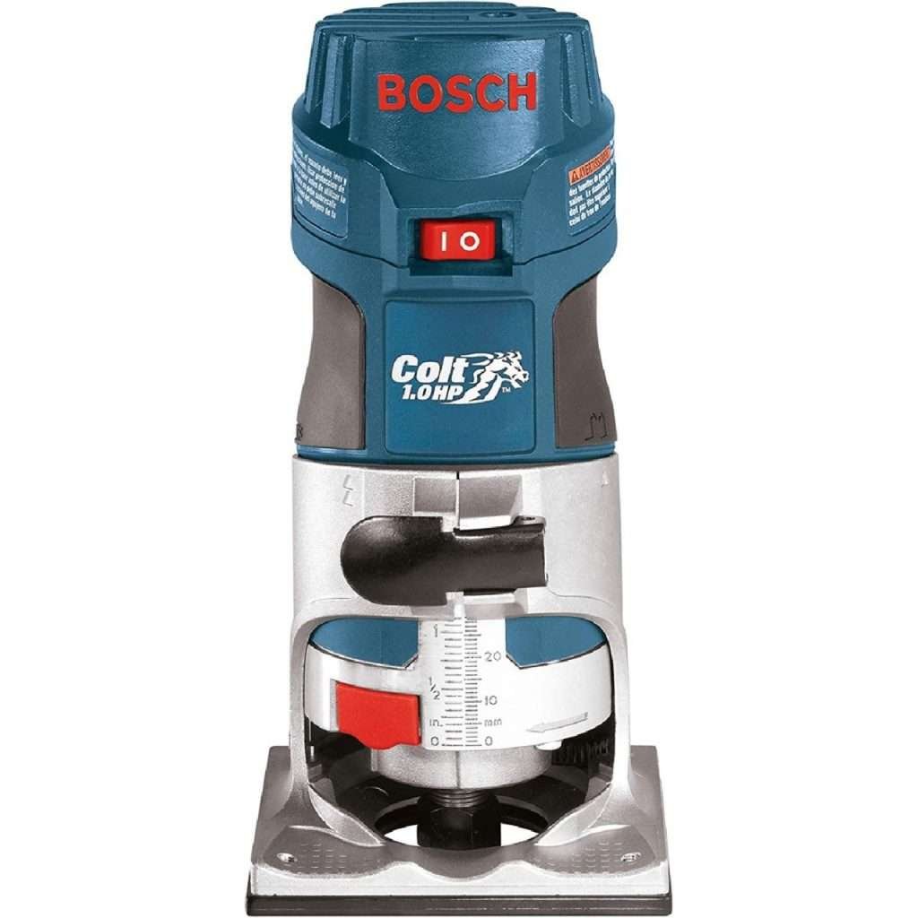 Bosch Pr20evsnk Colt Router Kit - 5.7Amp Variable Speed With 3 Bases ...